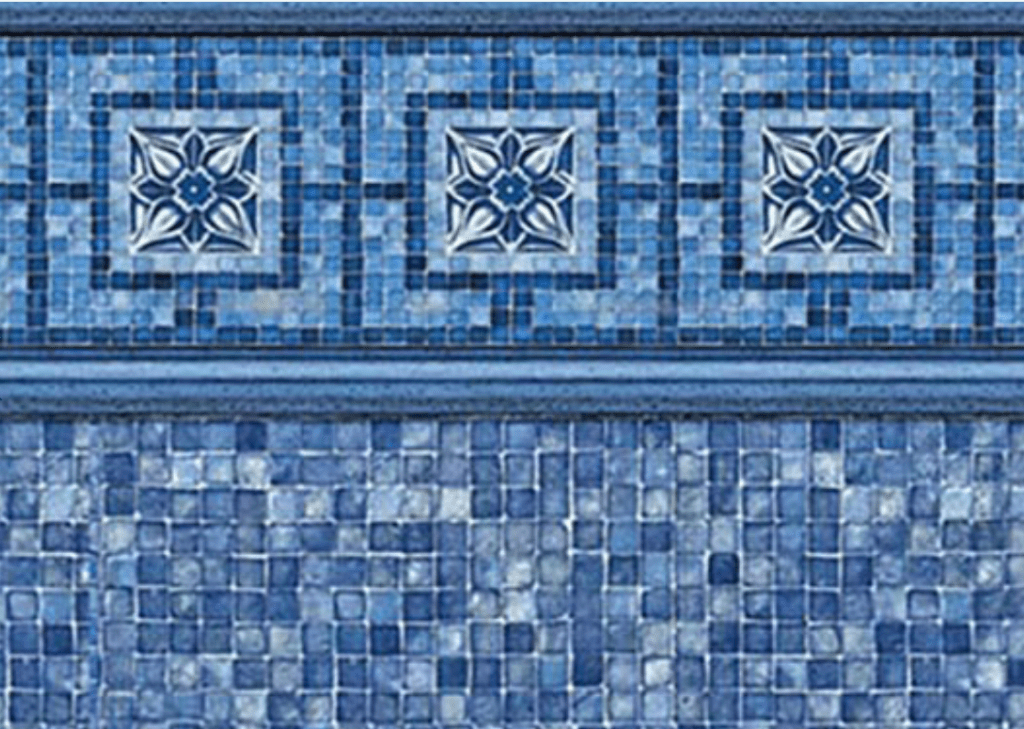 Vintage Mosaic – Blue Mosaic – Peterson Pools